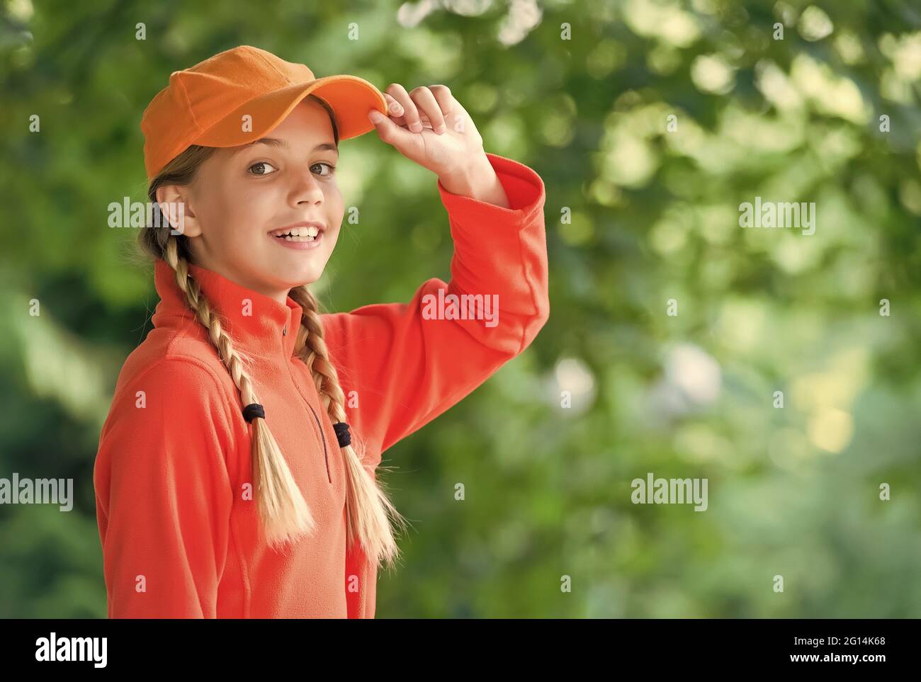 Her style is a lot more casual. Happy child in casual style natural ...