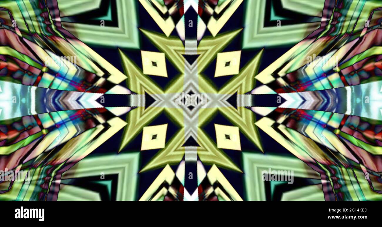 Abstract pattern background. Blurred and layered mysterious symmetric ...