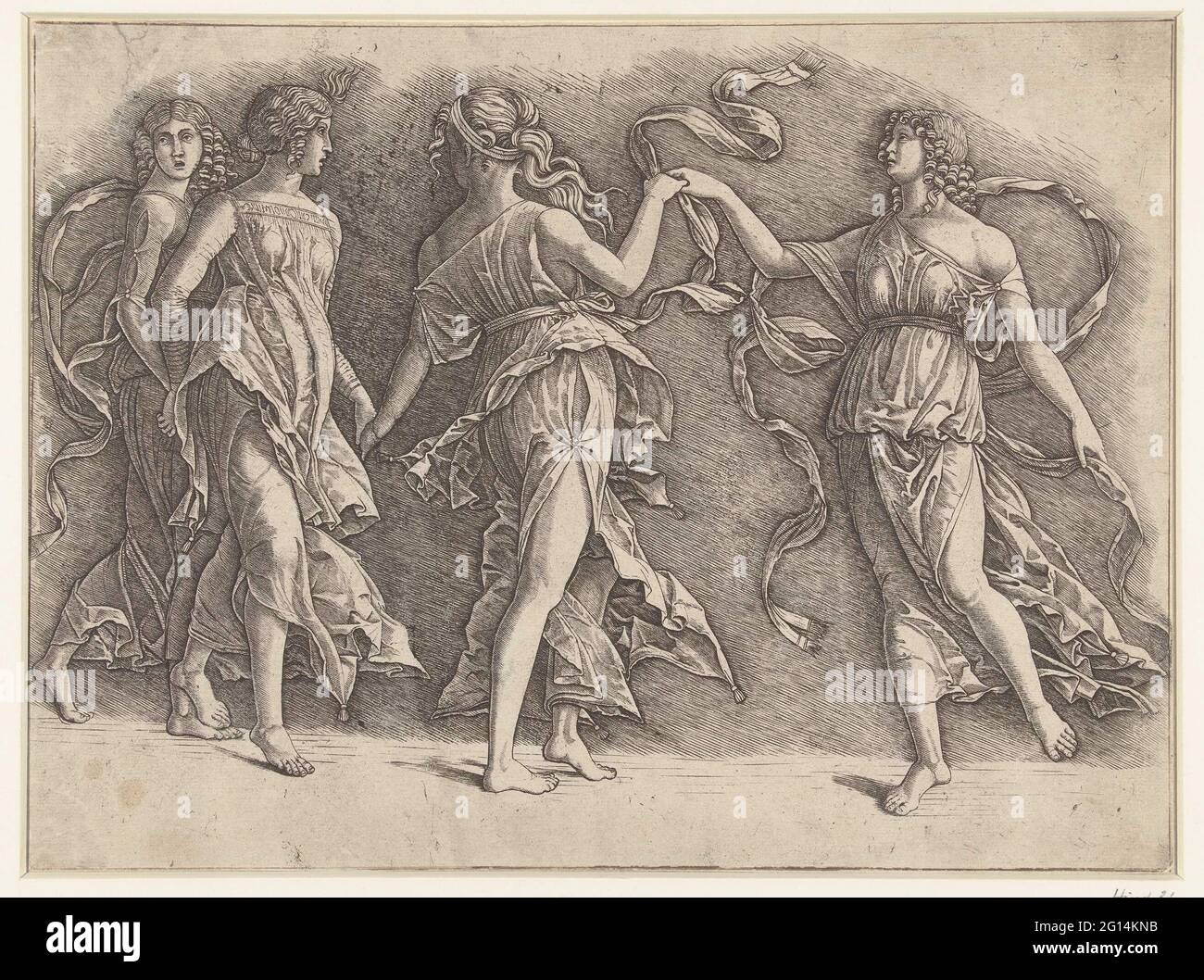 Four dancing women Stock Photo - Alamy