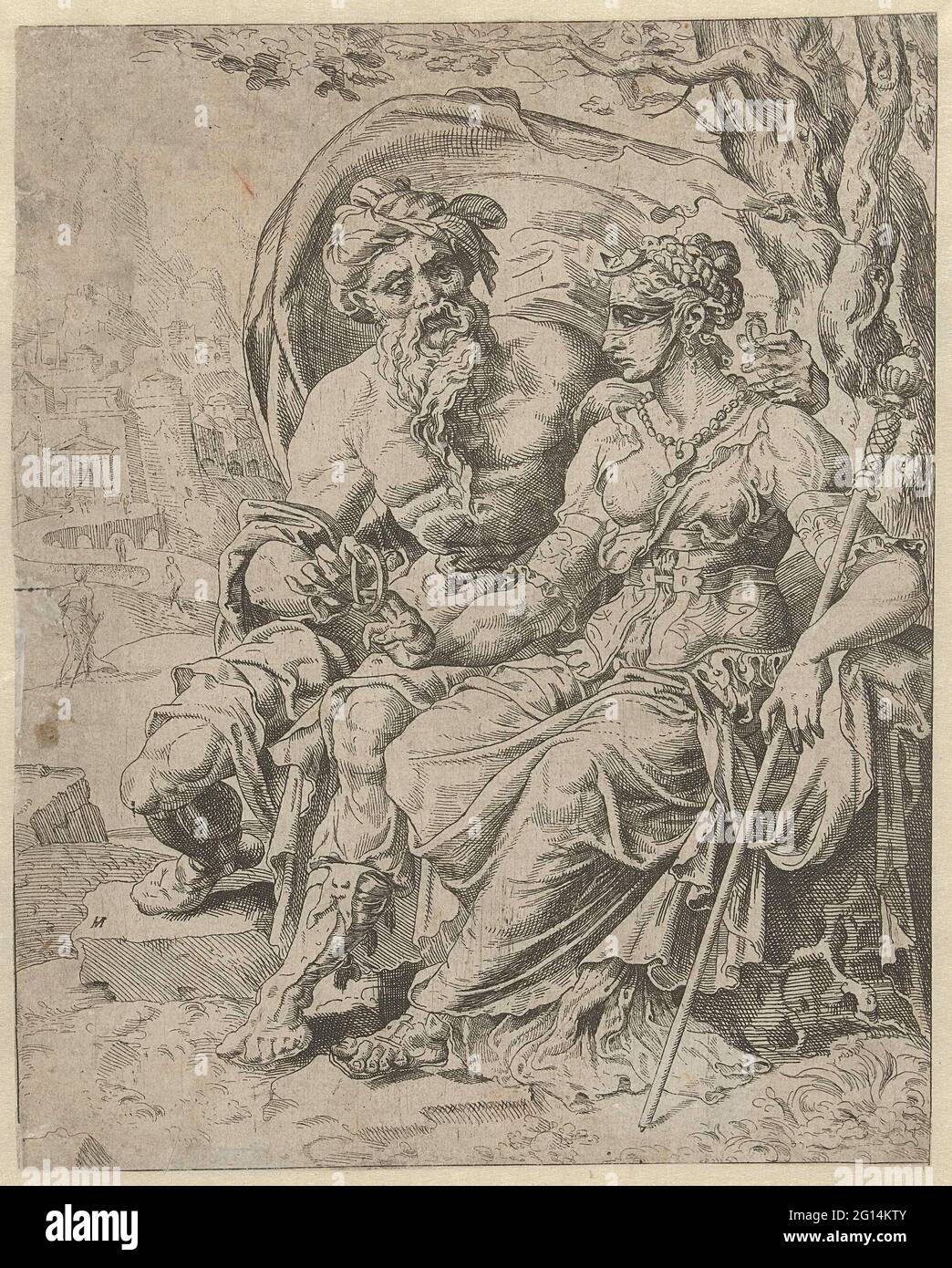 Judah gives Tamar the collateral; History of Judah and Tamar. In ...
