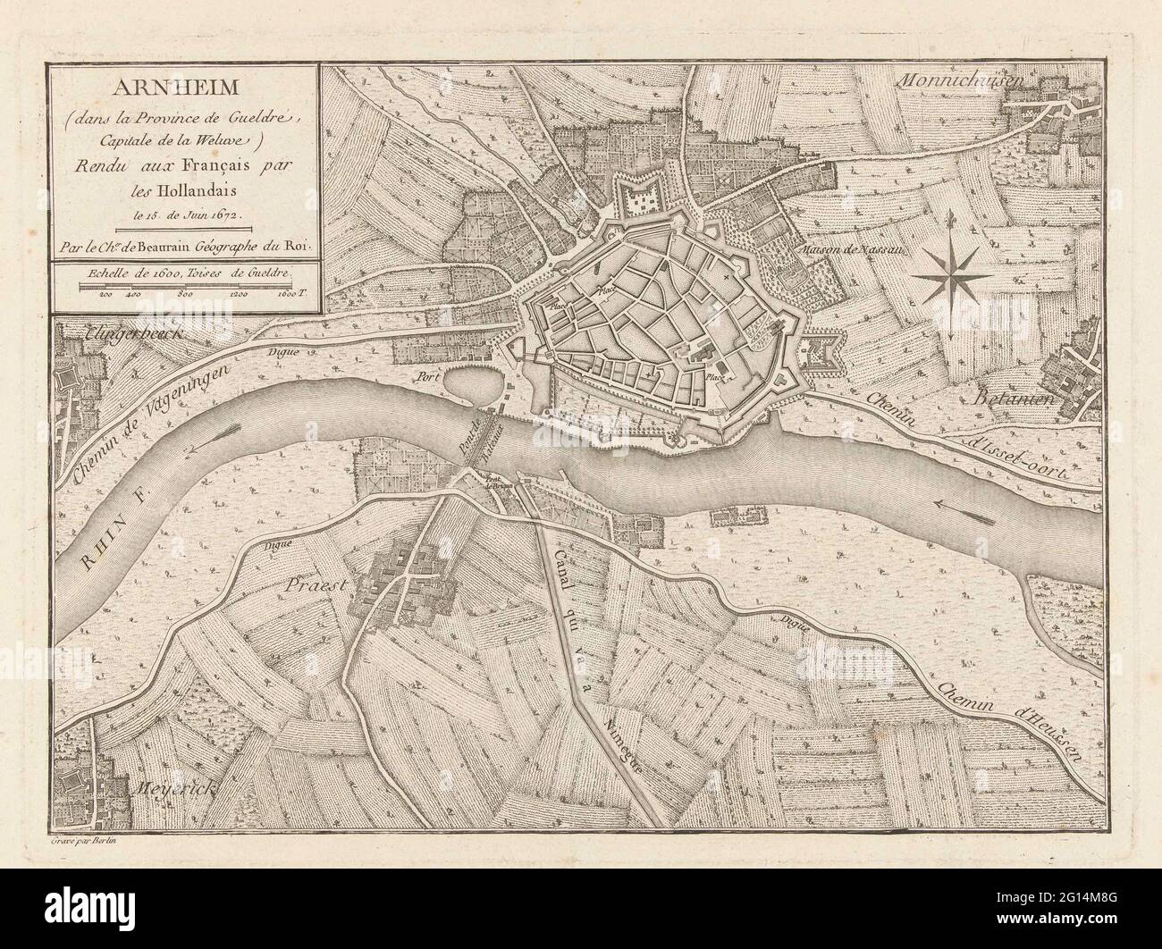 Map of arnhem hi-res stock photography and images - Alamy