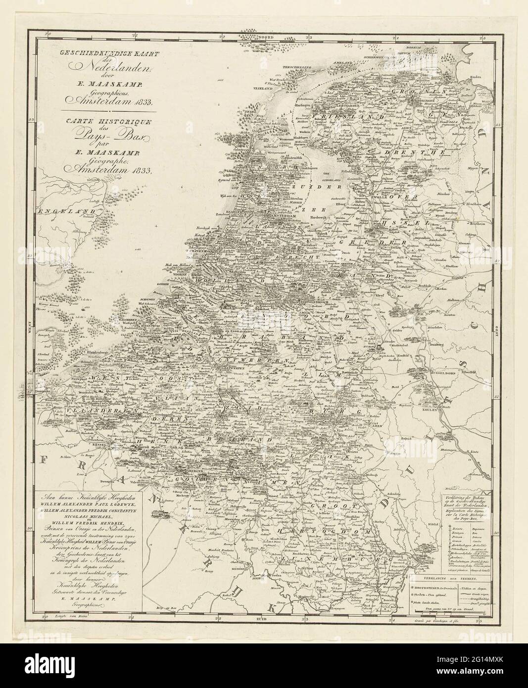 Historical map of the Netherlands; Historical map of the Netherlands ...