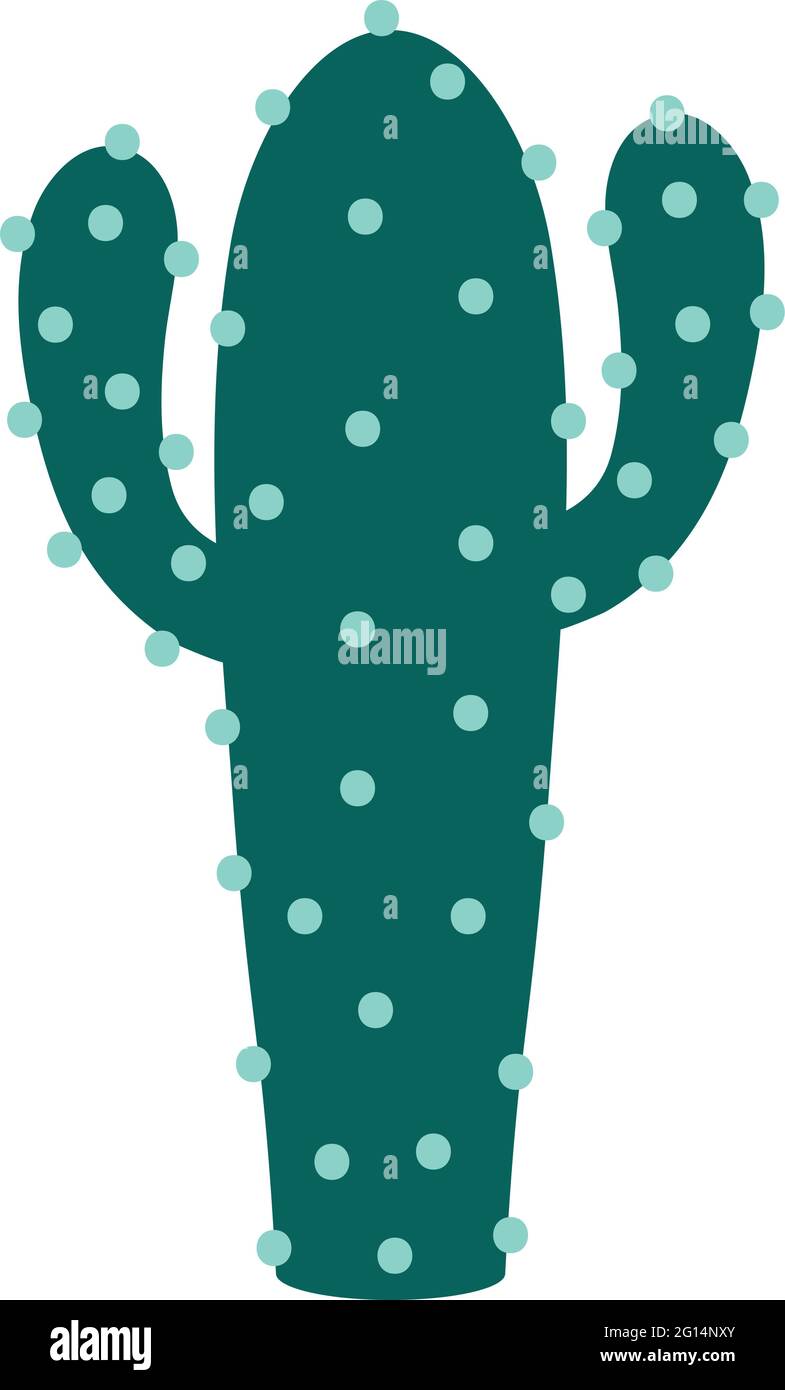 prickly cactus representation Stock Vector Image & Art - Alamy