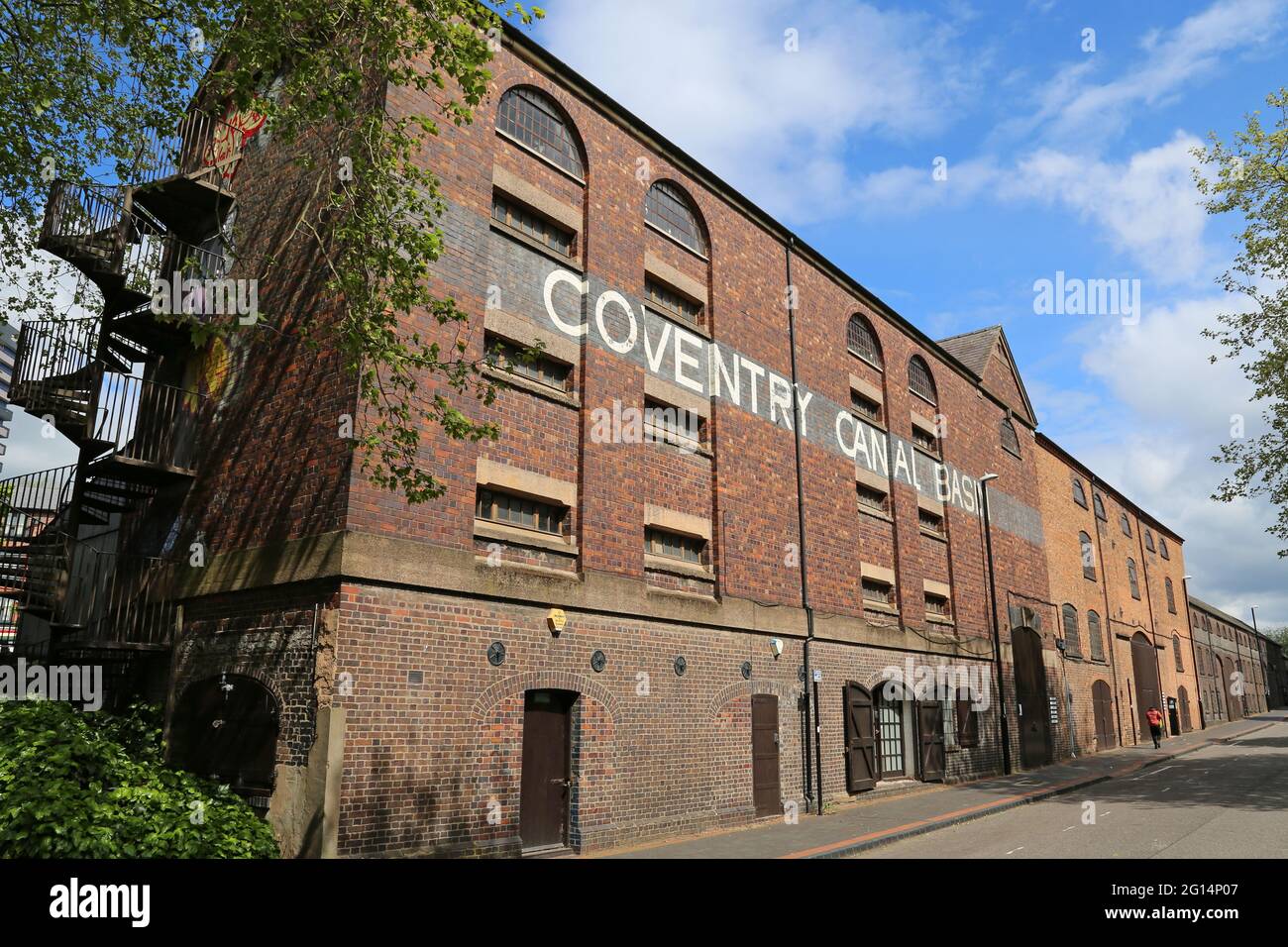 Former warehouses now small business units, Leicester Row, Coventry ...