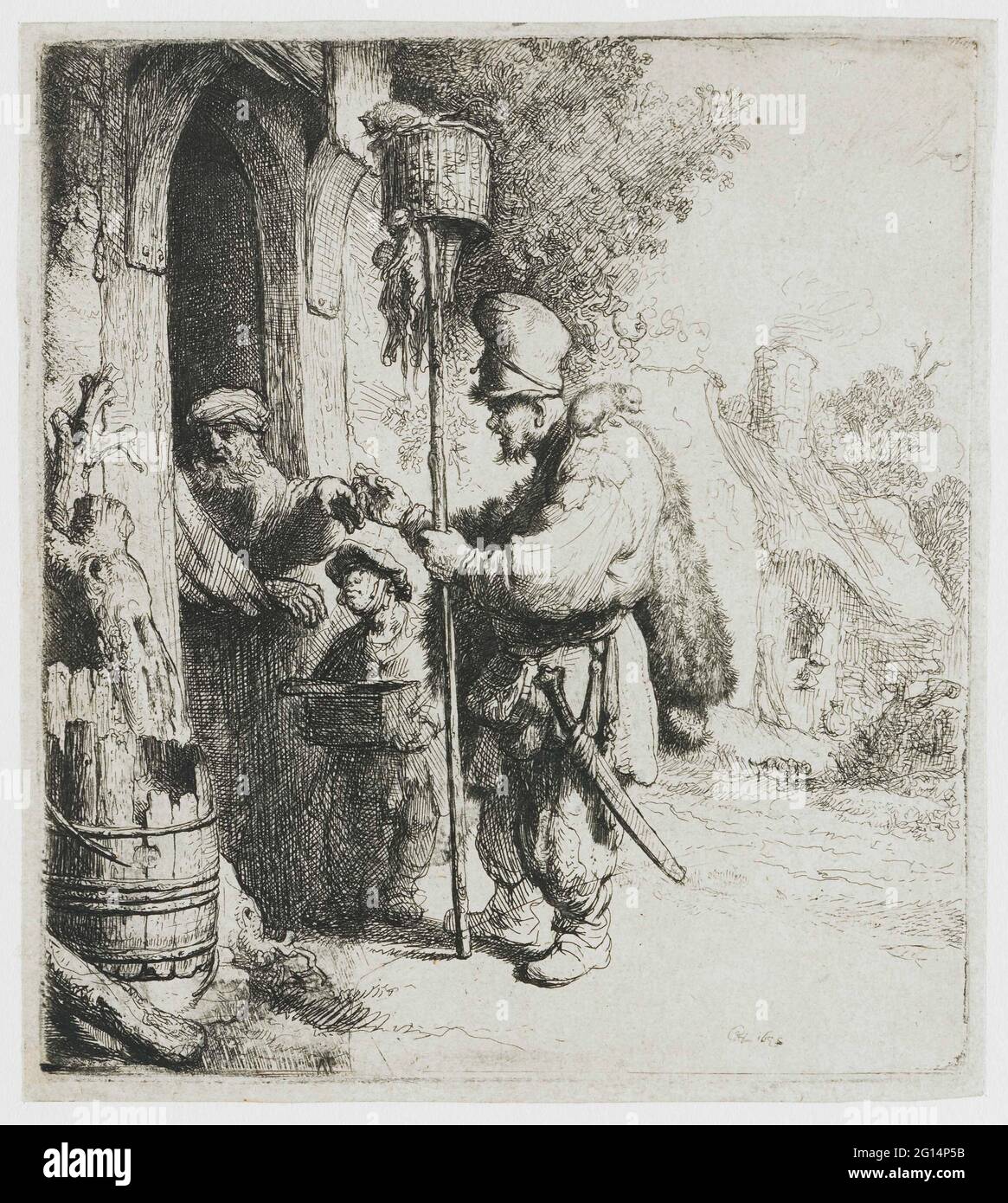 The rat vendor Stock Photo - Alamy