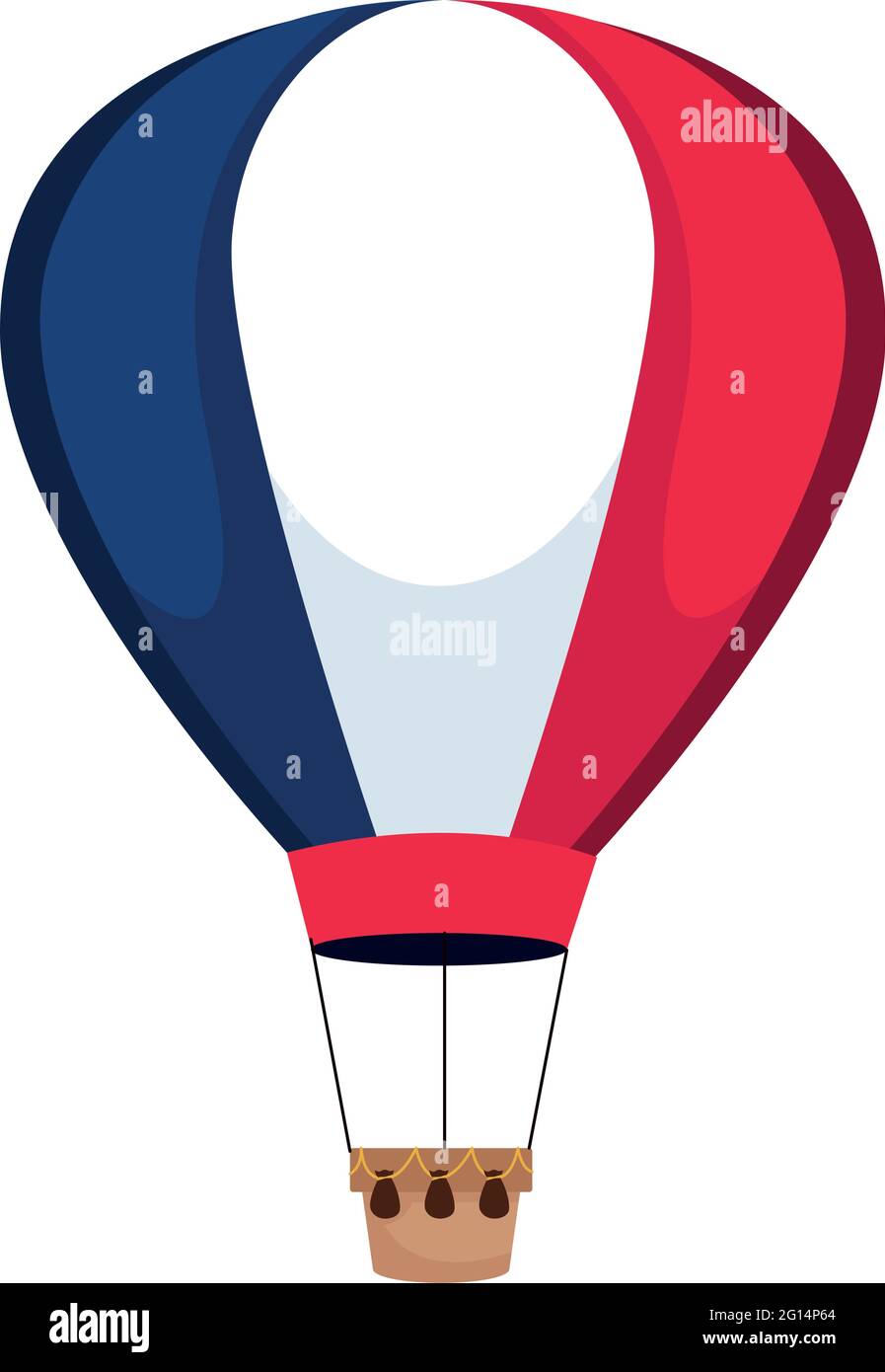 Hot air balloon france Stock Vector Images - Alamy