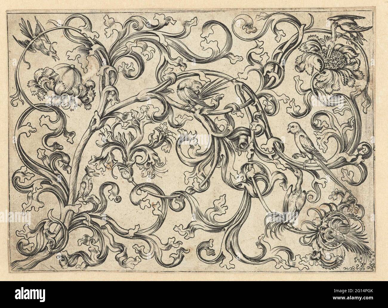 Vine scroll work hi-res stock photography and images - Alamy