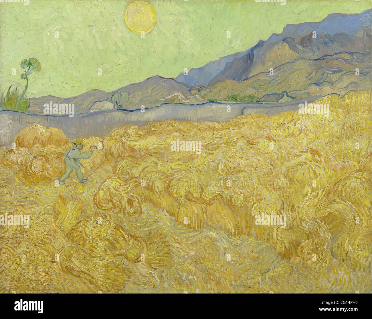 Vincent van gogh reaper hi-res stock photography and images - Alamy