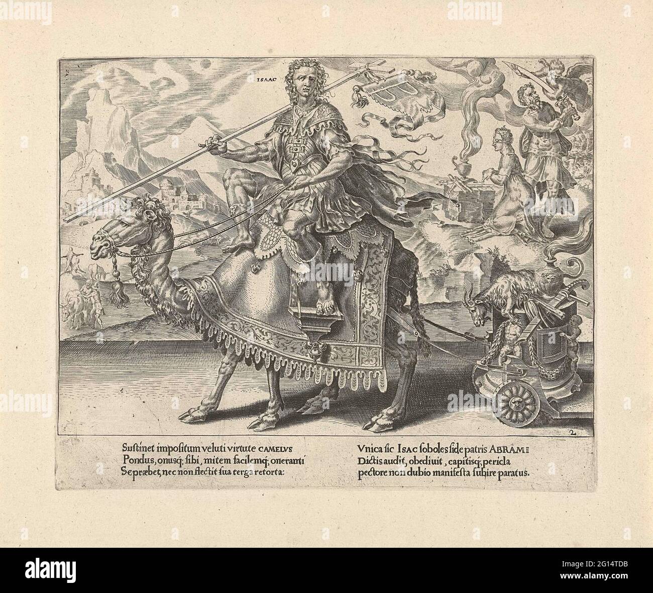 Triumph of Isaak; Triumph of the livelihood; Patientiae trivmphvs. In ...