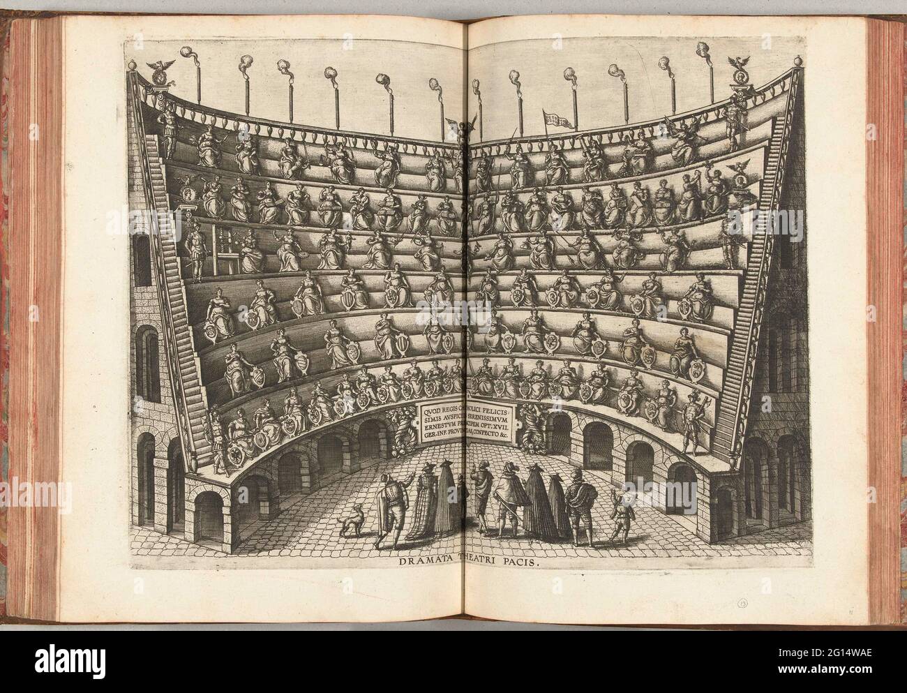 Theater of peace (interior), 1594; Dramata Theatri Pacis. Theater of ...