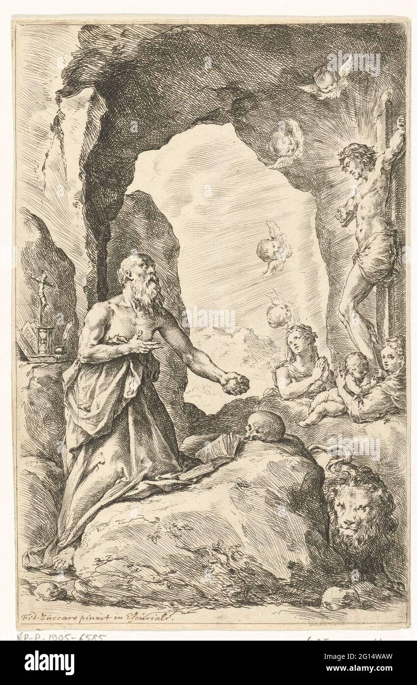 Hieronymus as a penalty; Paradigmata Graphics variorum artificum ...