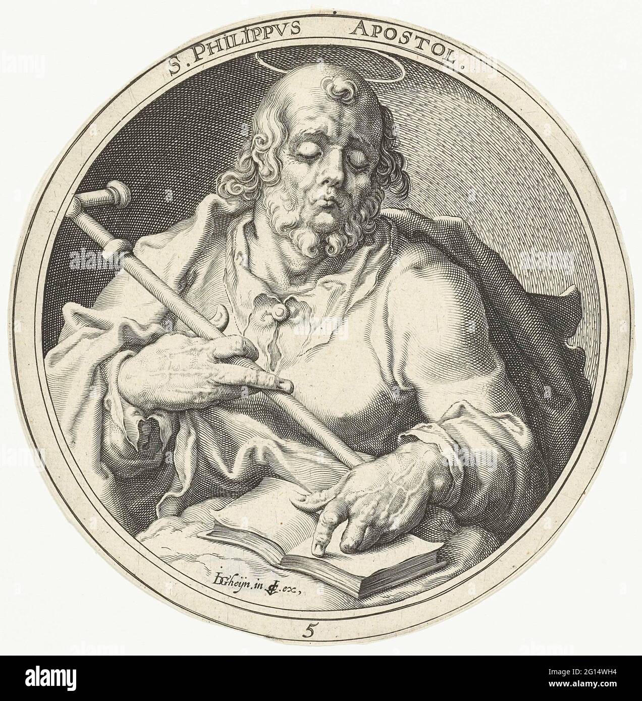 H. Filipus; Christ, the Apostles and H. Paulus Stock Photo - Alamy