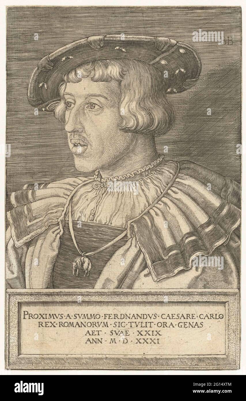 Portrait of emperor Ferdinand I. Portrait of emperor Ferdinand I at the ...