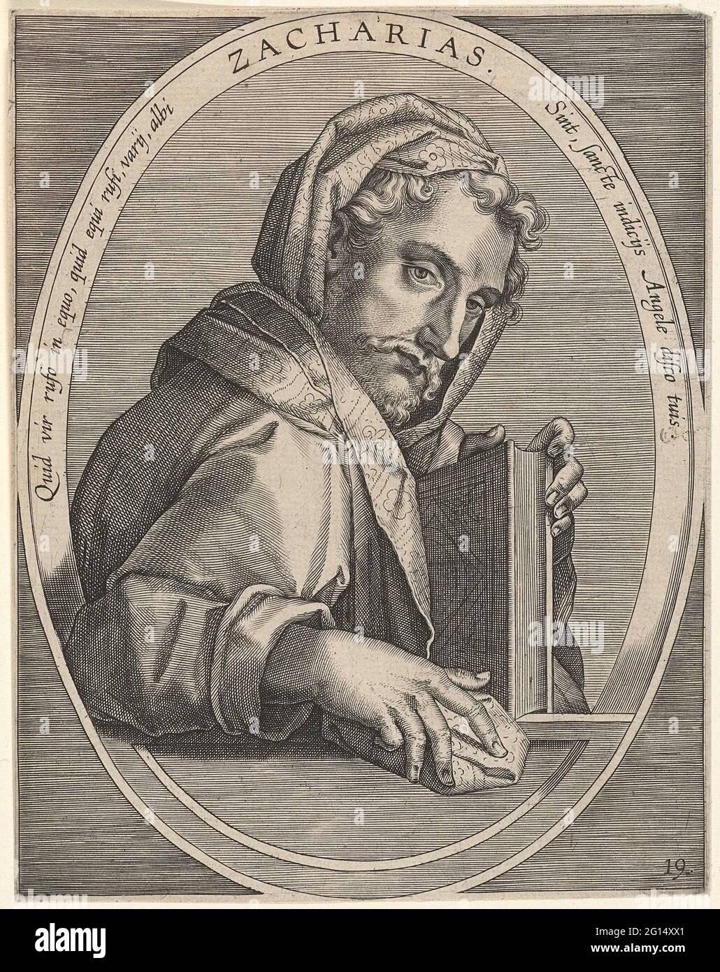 Zecharius; Icone Prophetarum Veteris Testamenti. The Prophet Zacharias ...