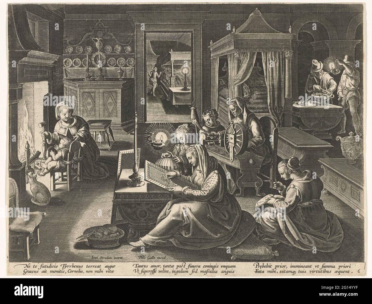 Cornelia, the virtuous mother of the Gracchi; Famous Roman women ...