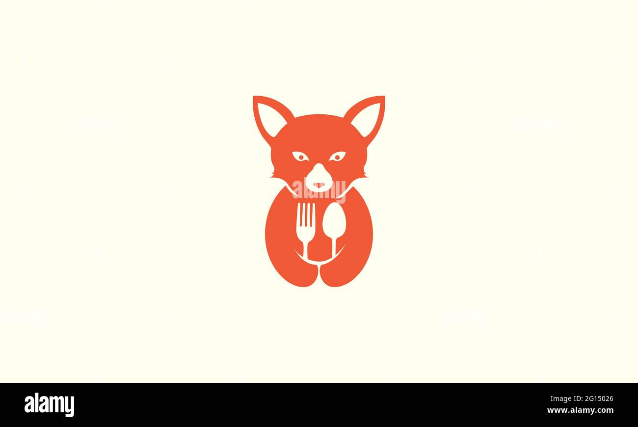 The fox restaurant Stock Vector Images - Alamy