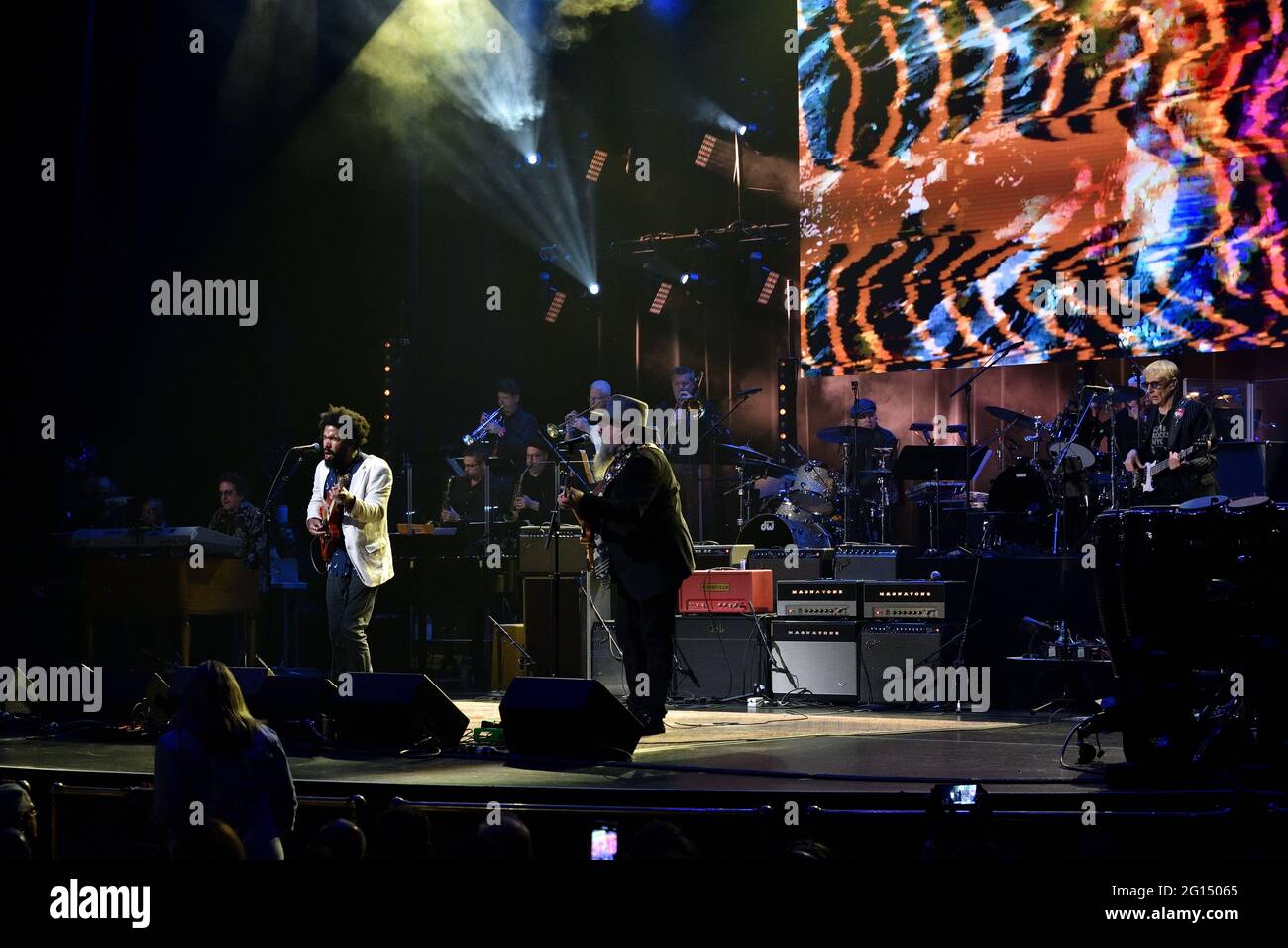 L-R: Tash Neal and Jimmy Vivito perform at the Fifth Annual Love Rocks ...