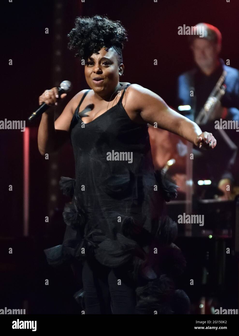 Ledisi performs at the Fifth Annual Love Rocks NYC Benefit Concert for ...