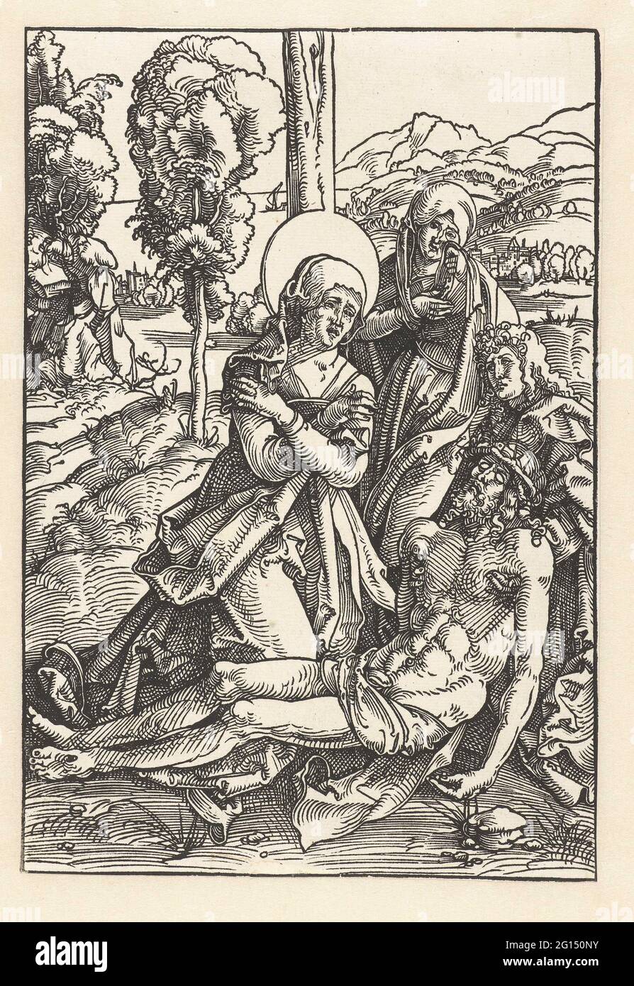 Paid of Christ. The dead body of Christ is wrapped on the ground at the ...