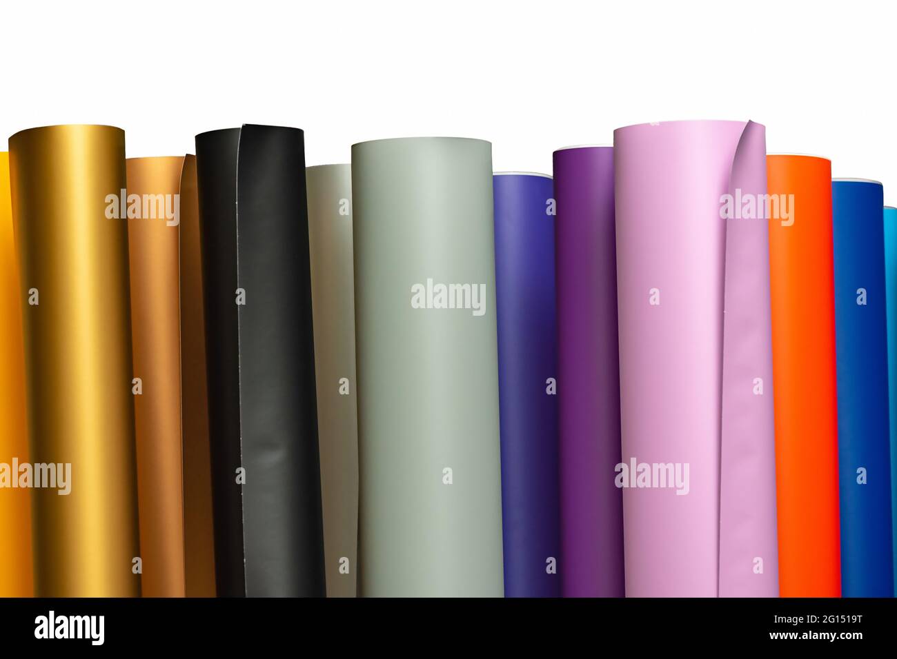 scolored vinyl car wrapping or plotter cutting sticker foil film rolls ...