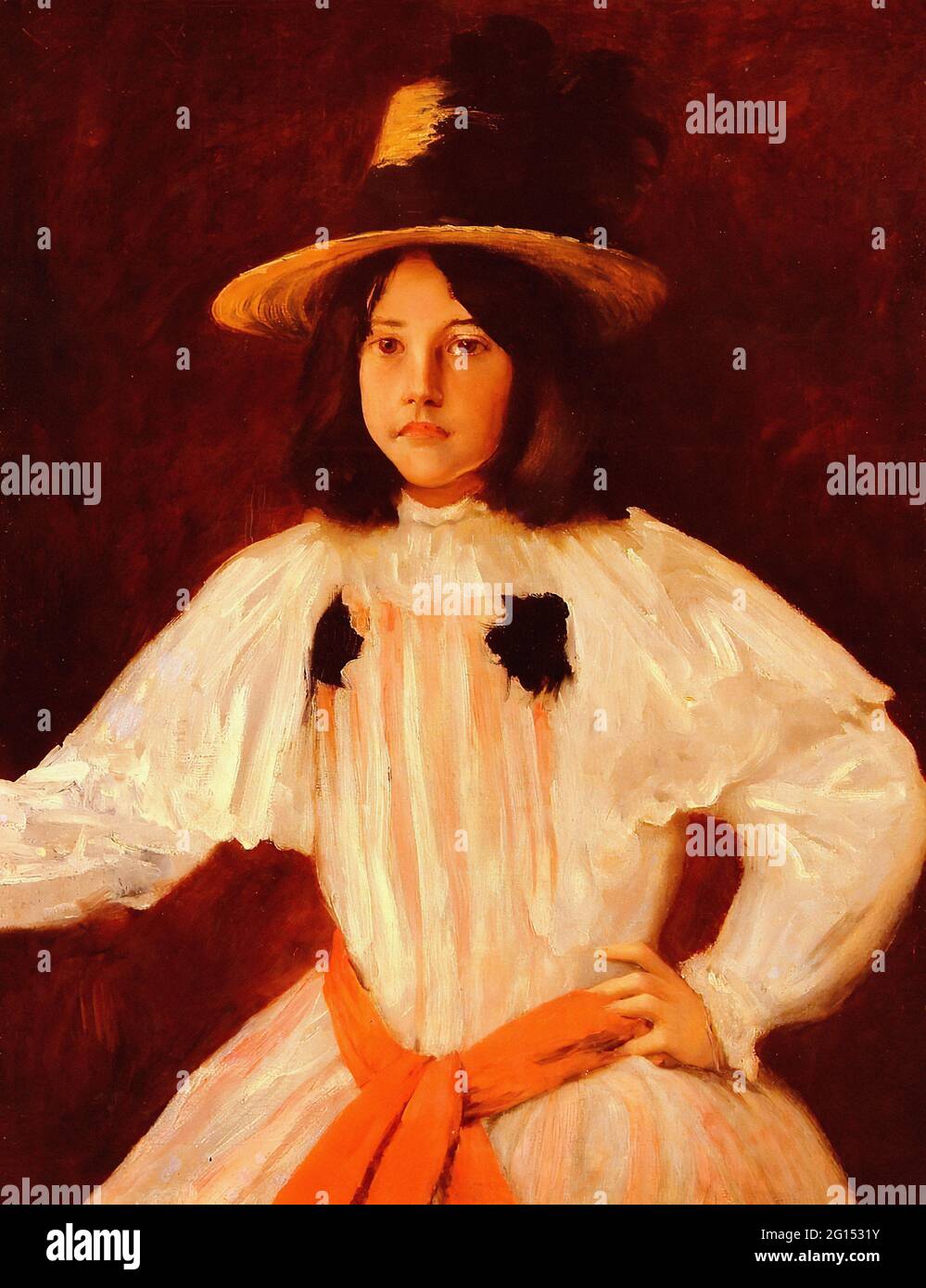 Red sash hi-res stock photography and images - Alamy