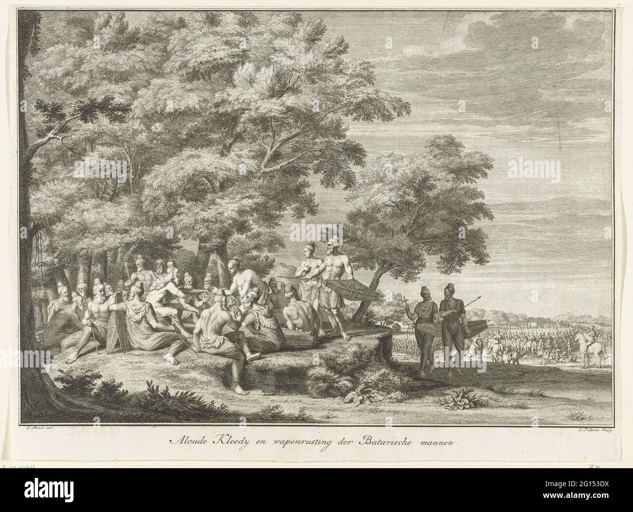 Clothing and armor of the battens; Aloude Kleedy and armor of Batavian ...