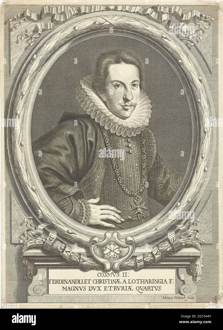 Portrait of Cosimo II the Medici; Portraits of the family the 'Medici ...