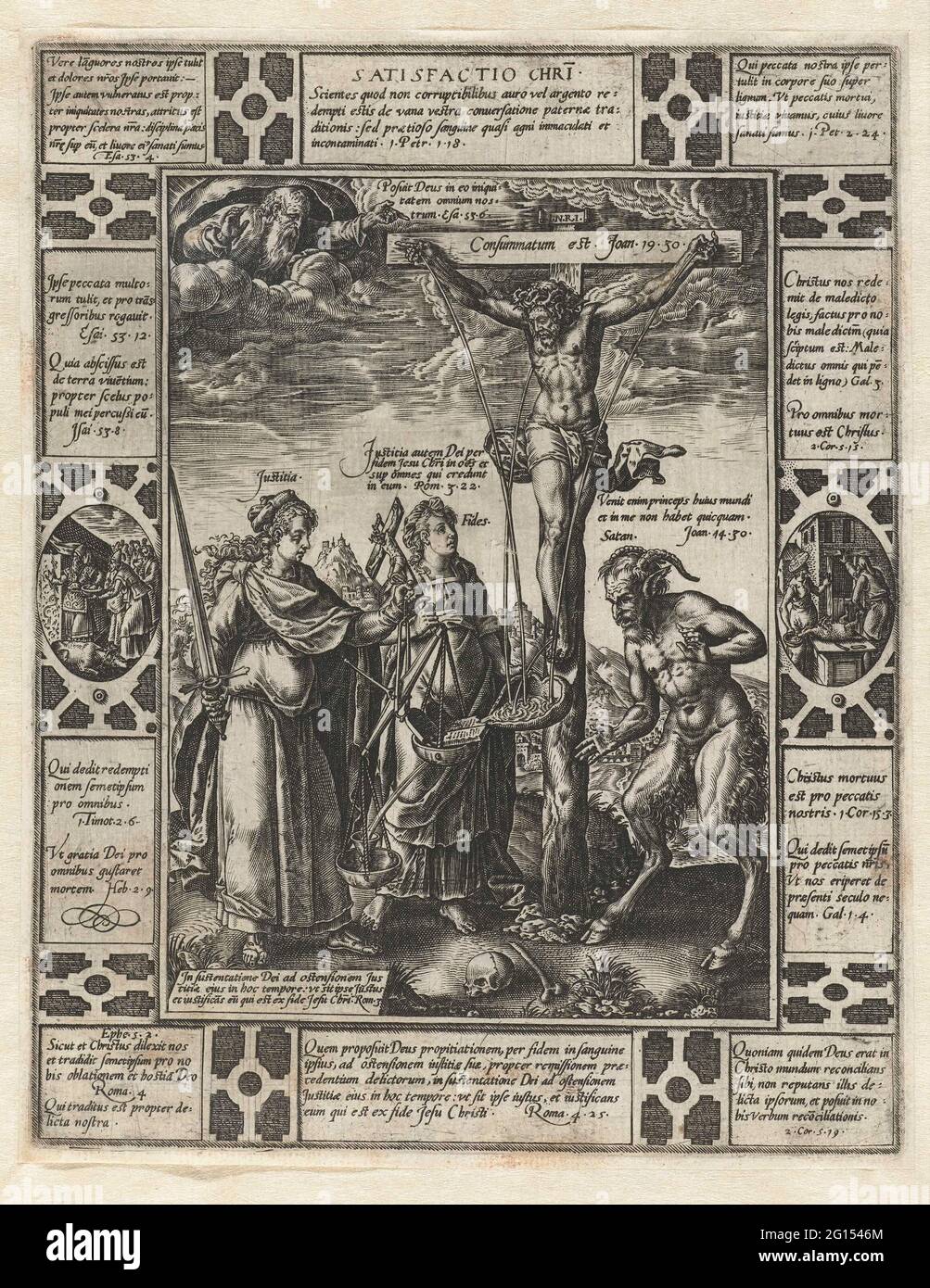 Satisfaction of Christ (crucifixion); Satisfactio Christi; Allegories ...