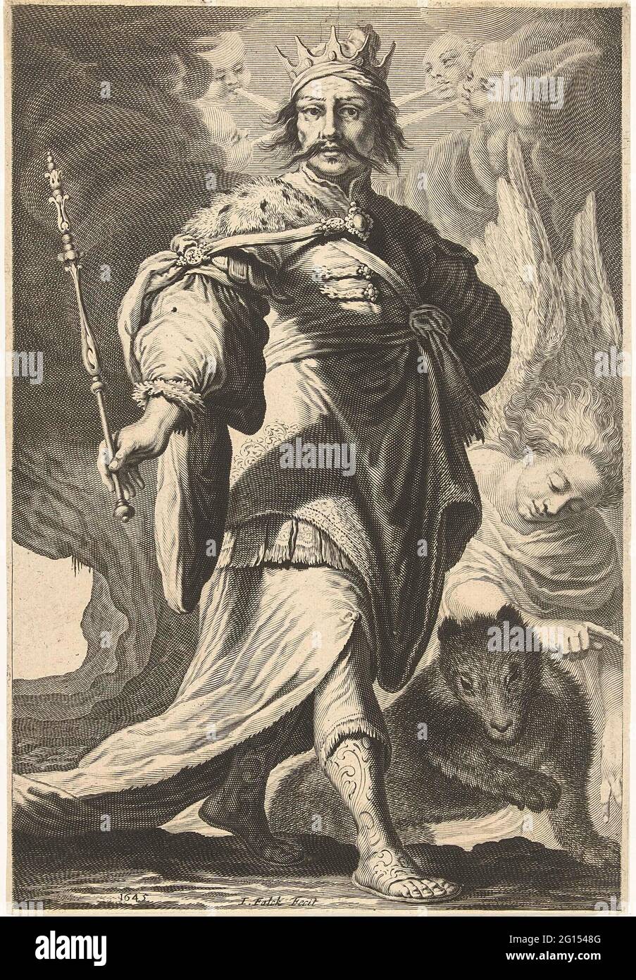 Medes - King Darius; The four kingdoms. Darius, King of Medes, stands ...