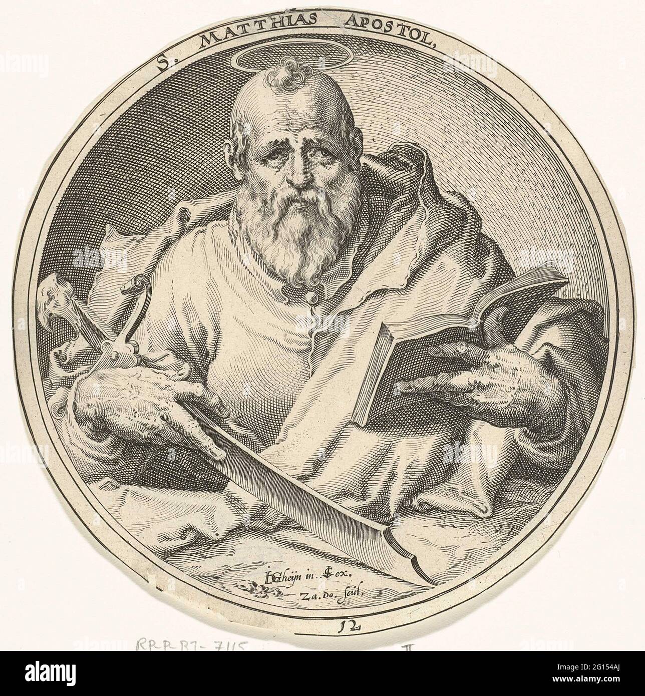 H. Mathias; Christ, the Apostles and H. Paulus Stock Photo - Alamy