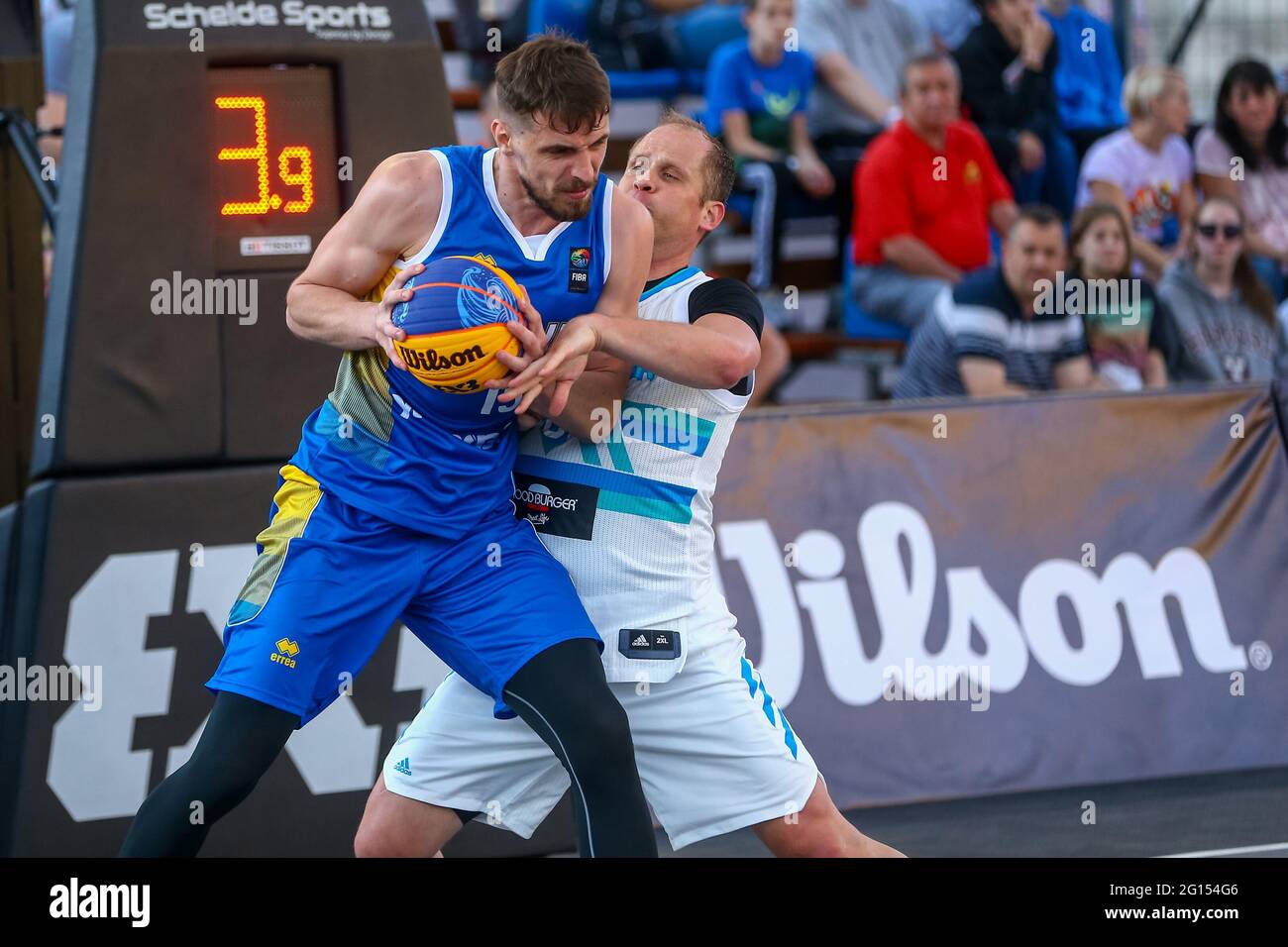 04-06-2021: Basketbal: FIBA 3x3 Olympic Qualifying Tournament: Debrecen ...