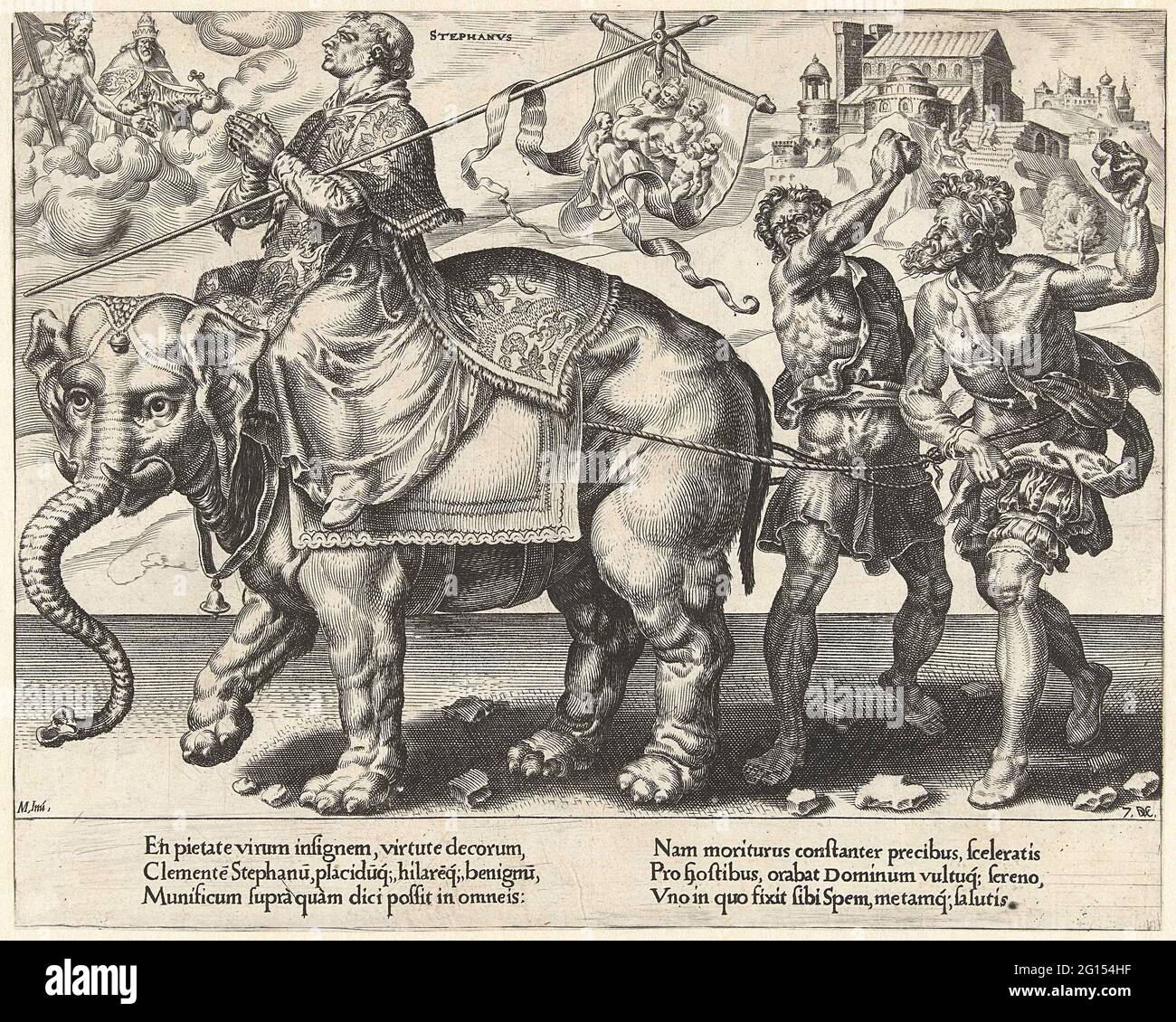 Triumph of Stefanus; Triumph of the livelihood; Patientiae trivmphvs ...