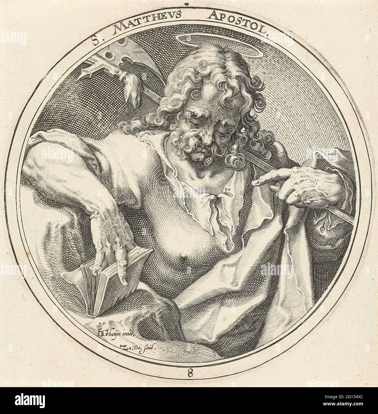 H. Matthew; Christ, the Apostles and H. Paulus Stock Photo - Alamy