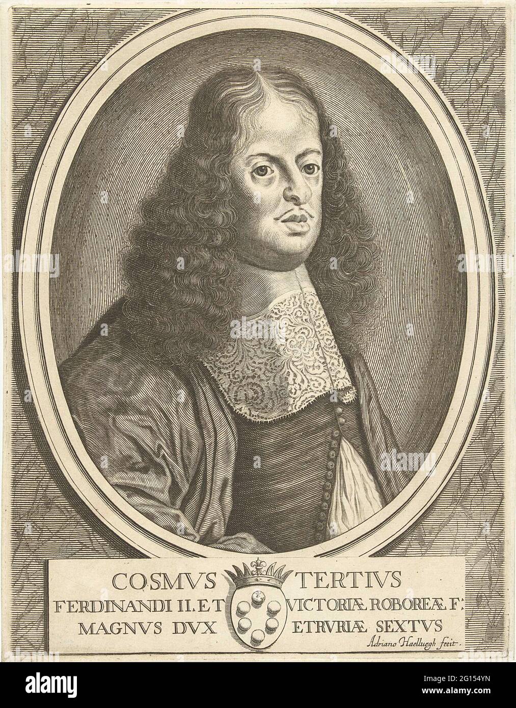 Portrait of grand duke of tuscany cosimo iii de medici hi-res stock ...