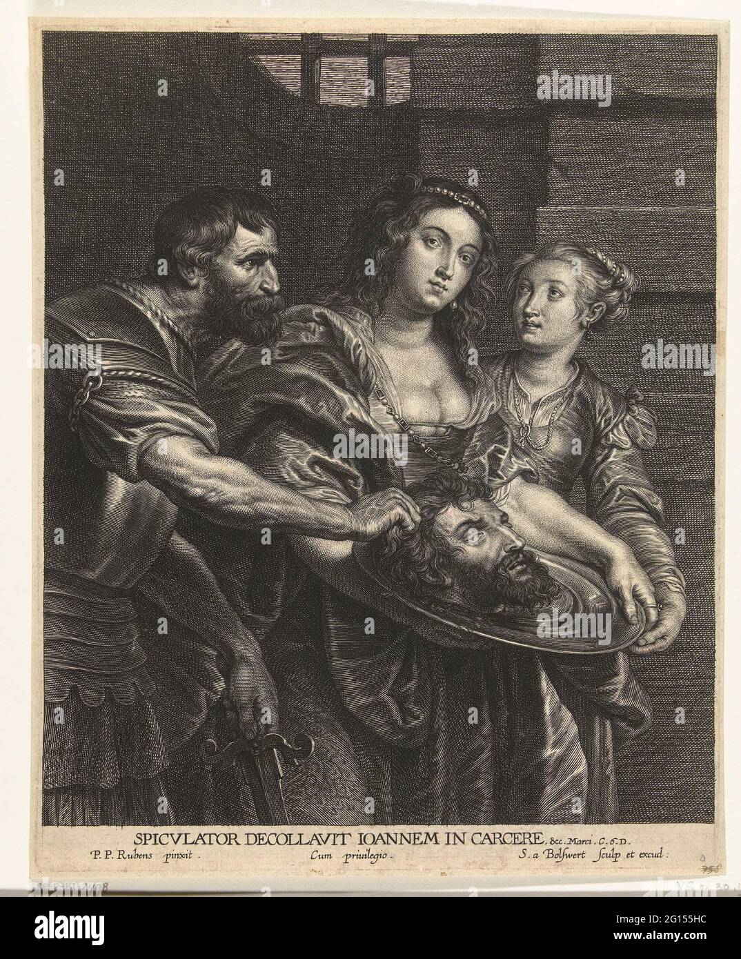 Salome receives the head of John the Baptist. Salome receives the head ...