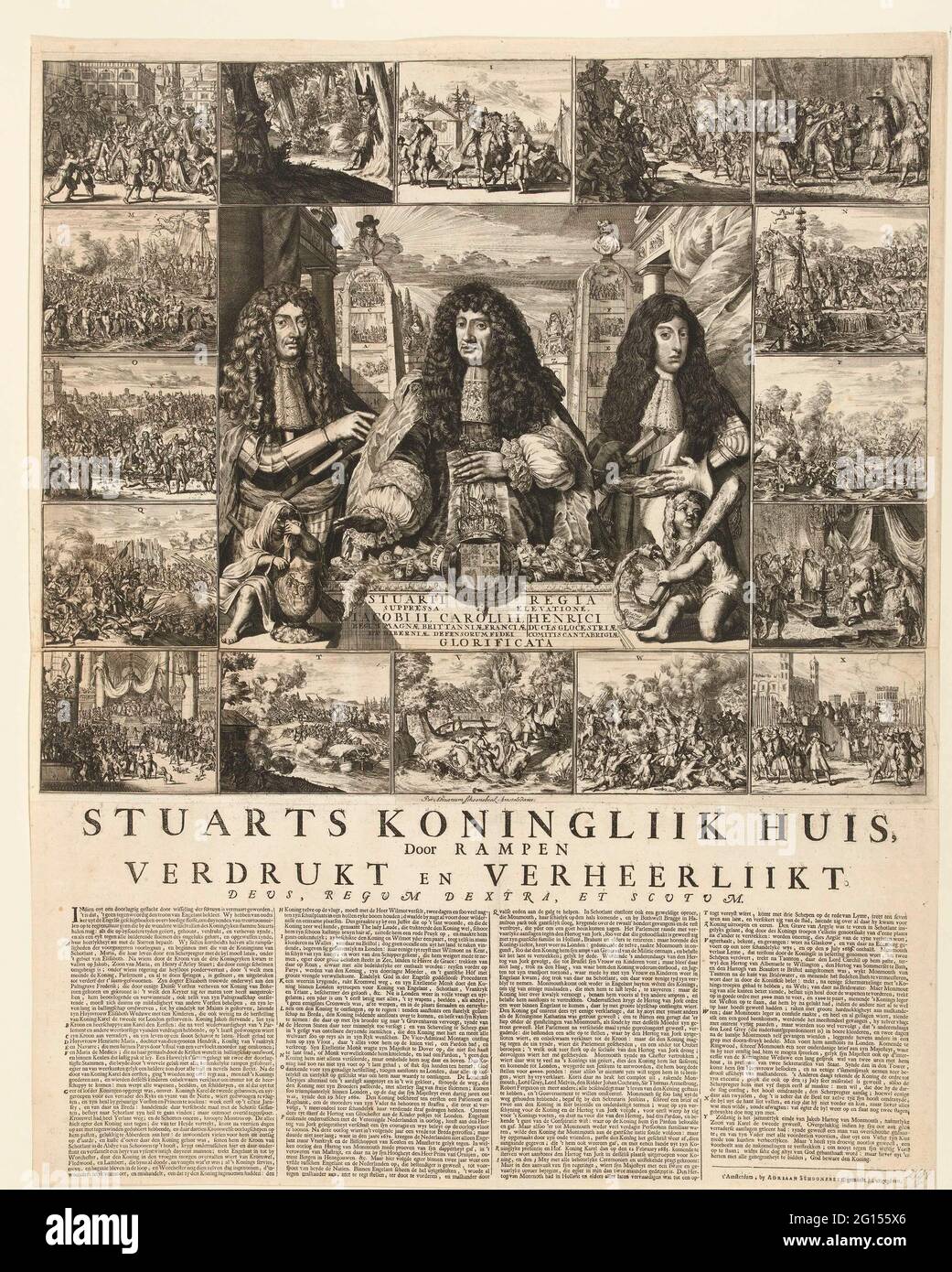 Fate of the English king house Stuart, 1688-1689; Stuarts Kyling House ...
