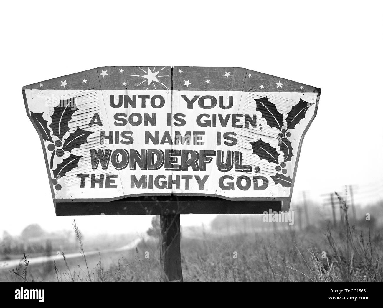 Jesus sign black church hi-res stock photography and images - Alamy