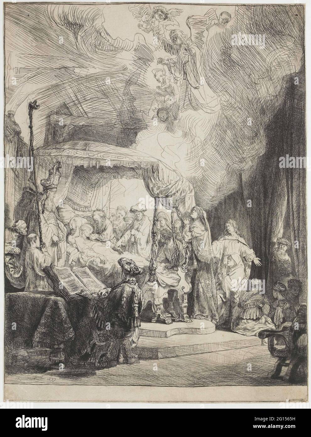 Maria's death bed Stock Photo - Alamy