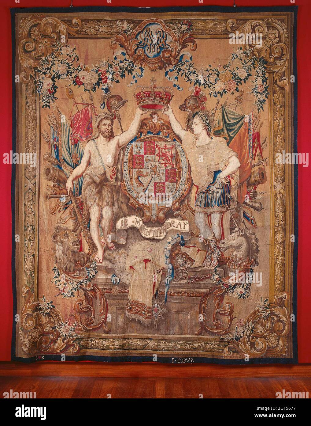 King Willem III weapon carpet, Stadtholder of the Netherlands, and ...