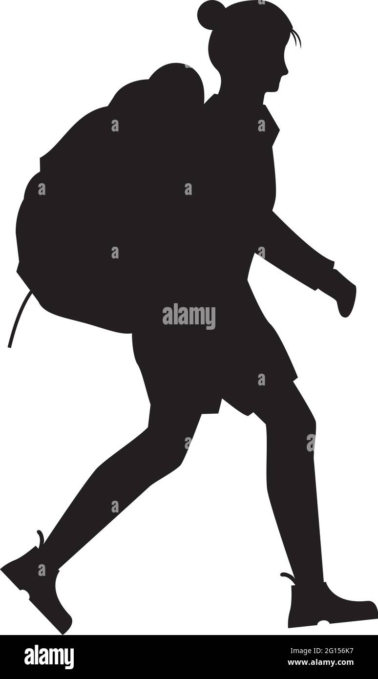 adventurer with backpack Stock Vector Image & Art - Alamy