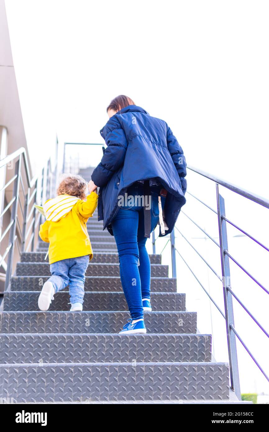 Three year old stairs hi-res stock photography and images - Alamy