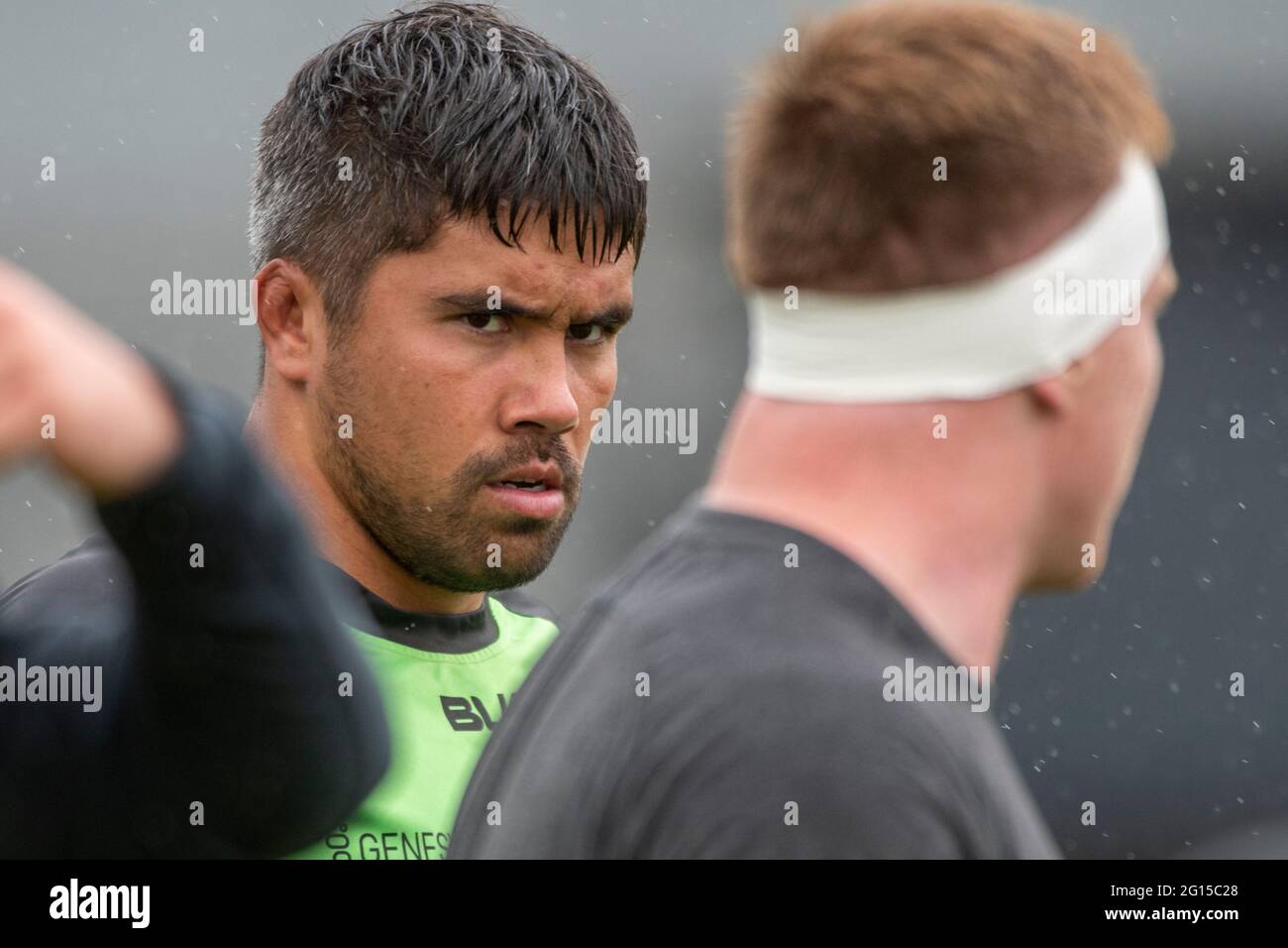 Galway, Ireland. 04th June, 2021. Jarrad BUTLER of Connacht looks on ...