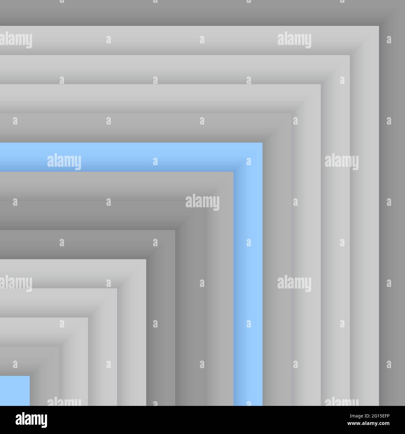 Geometric pattern. Blue and gray corners with shadow. Minimalistic ...