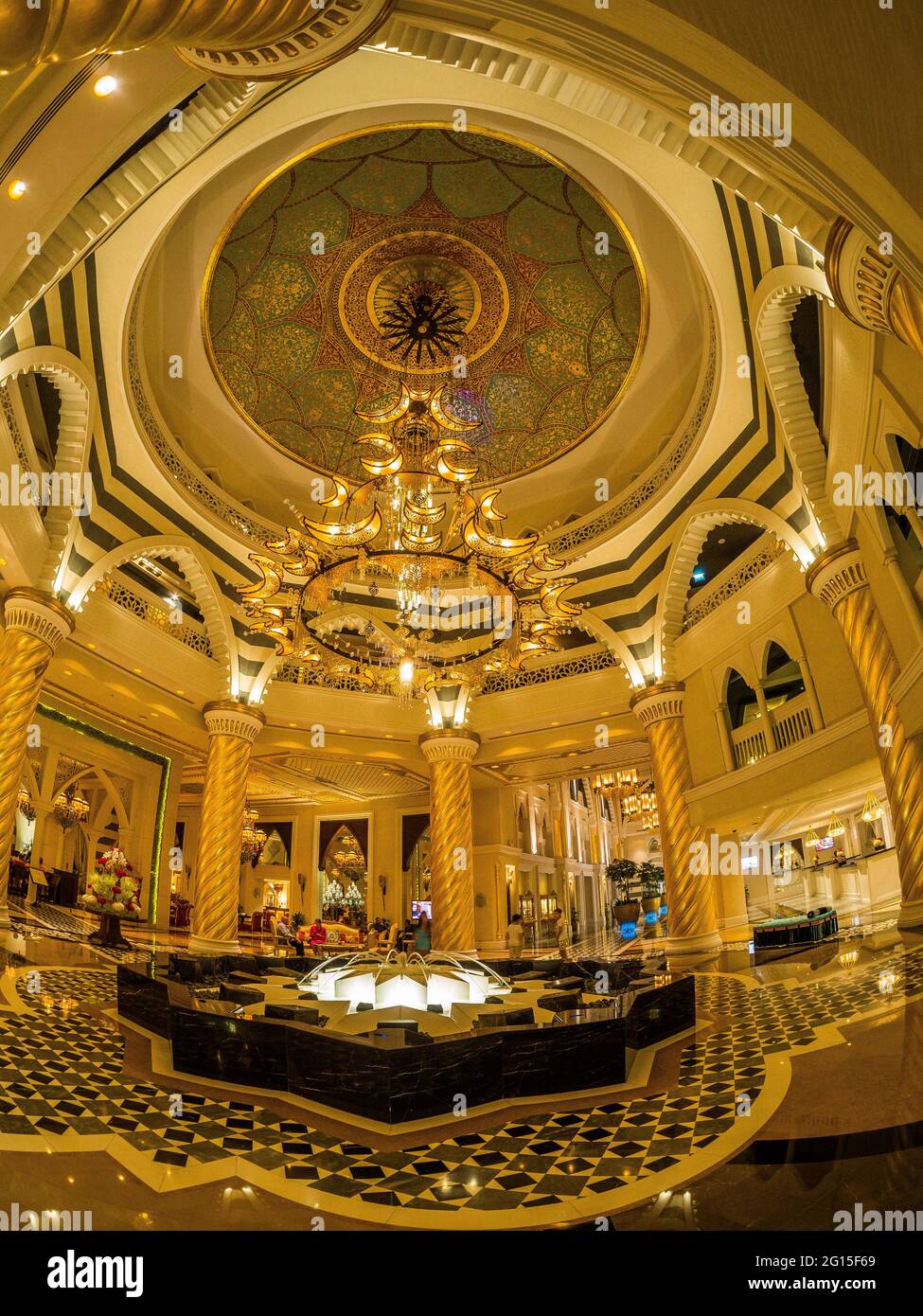 The building interior in Dubai Stock Photo - Alamy