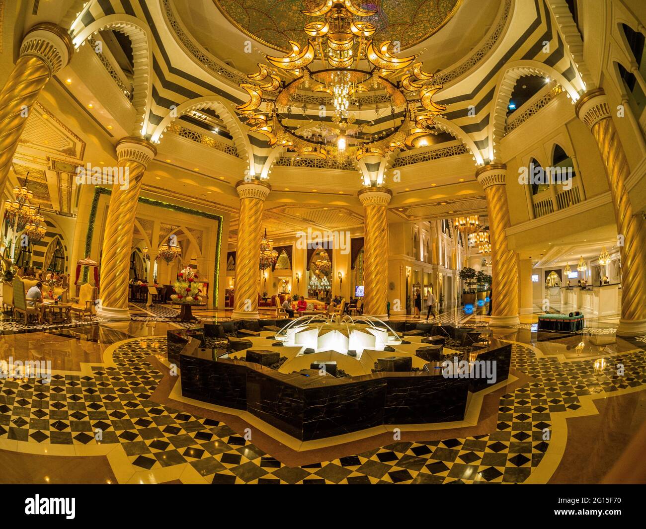 The building interior in Dubai Stock Photo - Alamy