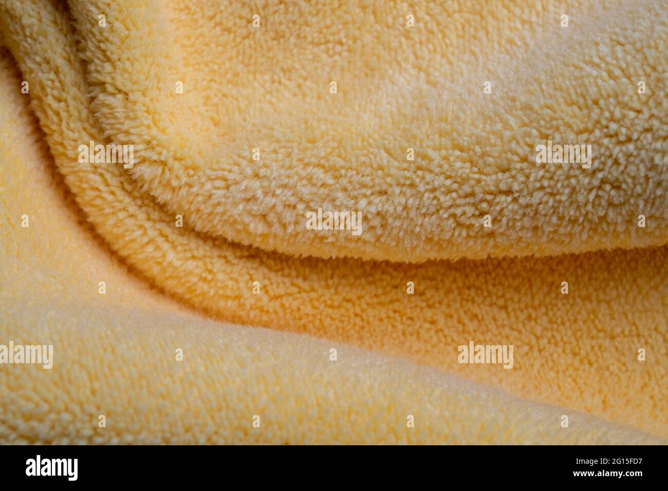 yellow fabric texture background, abstract, closeup texture of cloth ...
