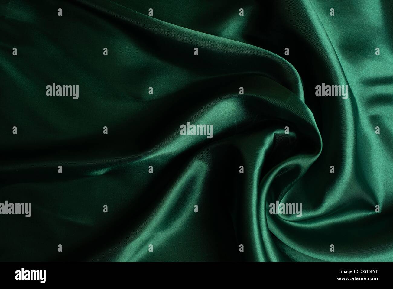 green fabric texture background, abstract, closeup texture of cloth ...