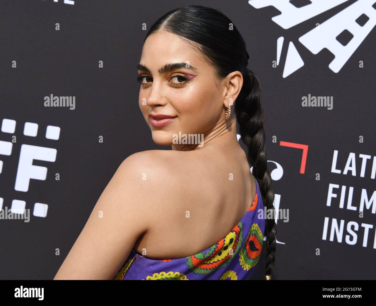 Melissa Barrera arrives at the 2021 Los Angeles Latino International ...