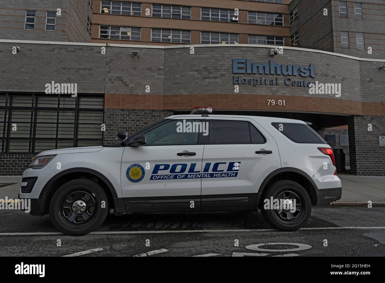 New York, USA. 04th June, 2021. A New York State Police Car from the ...