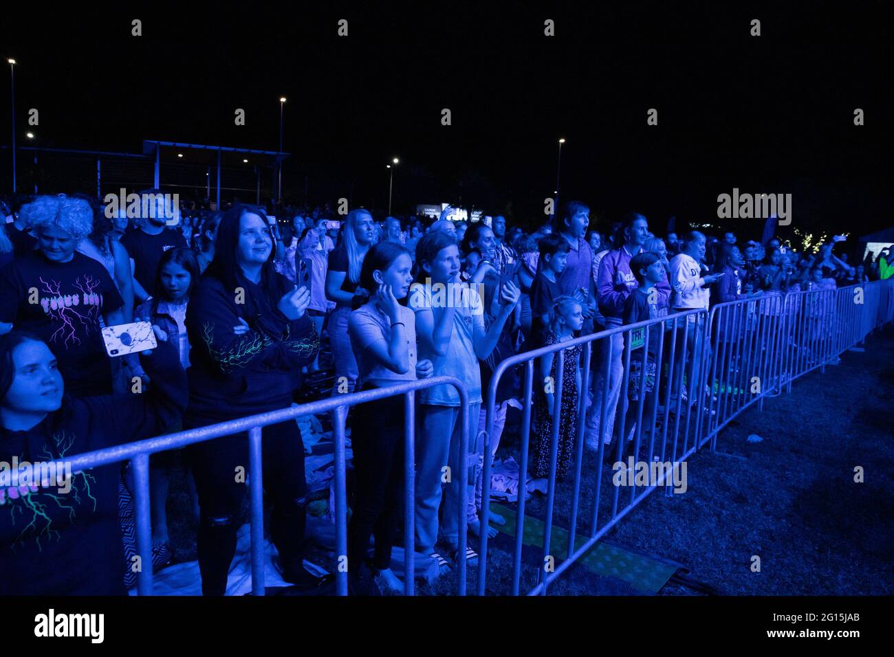 Tones And I, an award winning female Australian pop singer performs a ...